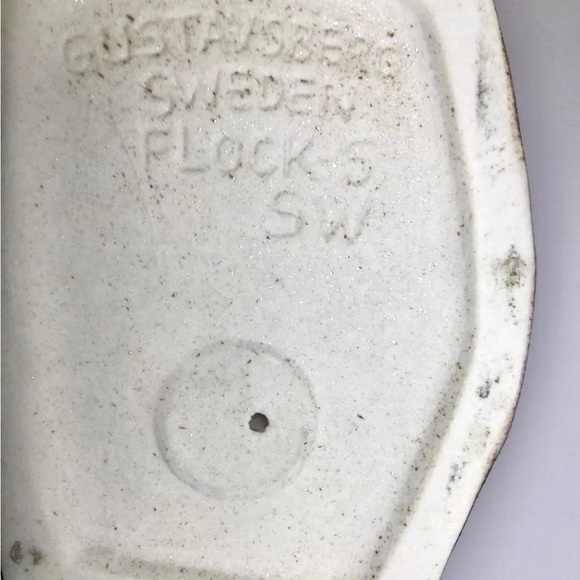 FLOCK-5 | Accents | Vintage Gorgeous Rare Flock5 Sw Brown Yellow Bird ...